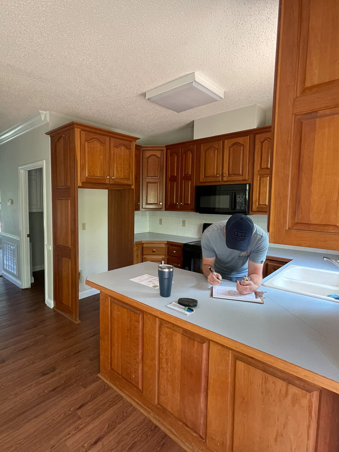 Everything we did to make our 90's kitchen more functional