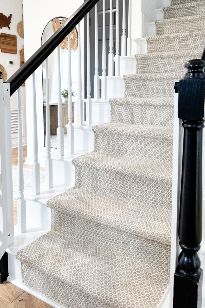 DIY Stair Runner Install Tutorial - Liz Pacini